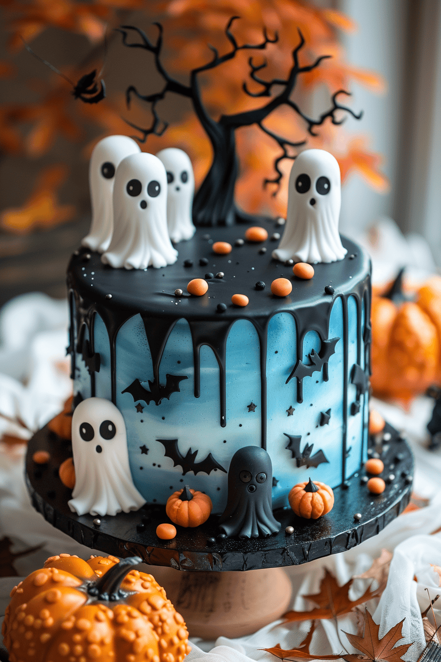 31 Spooky Halloween Gender Reveal Cake Ideas for 2024