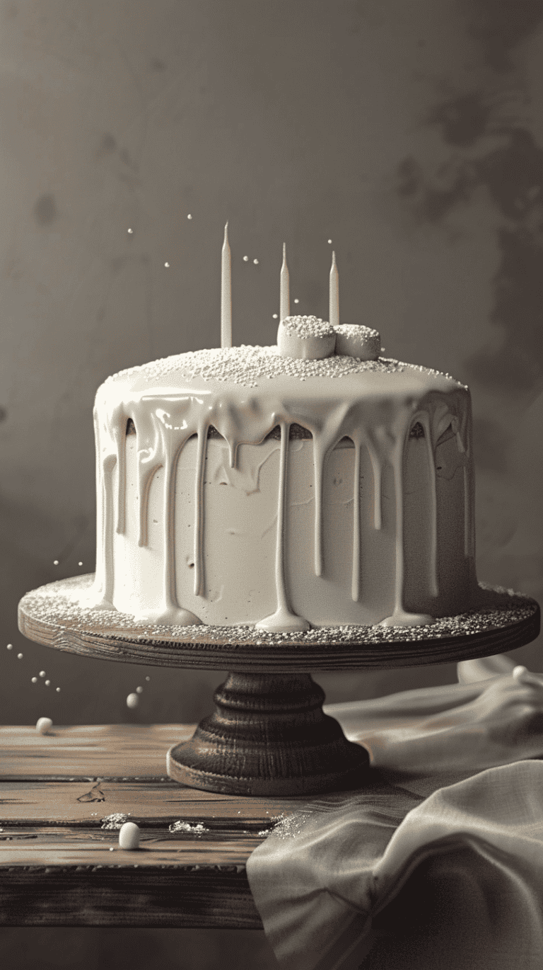 33 Modern Minimalist Birthday Cake Designs - cakevows.com