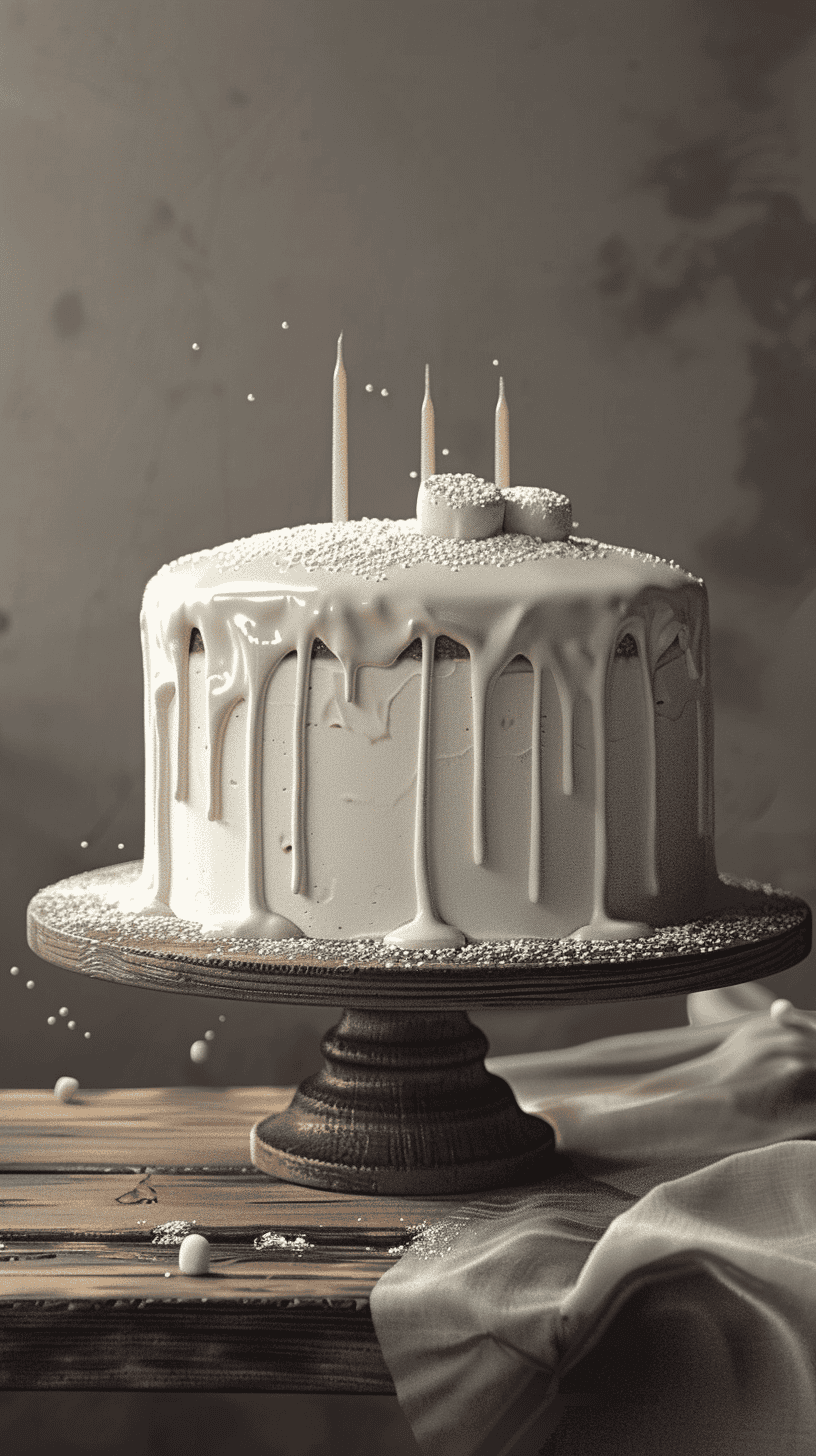 33 Modern Minimalist Birthday Cake Designs - cakevows.com