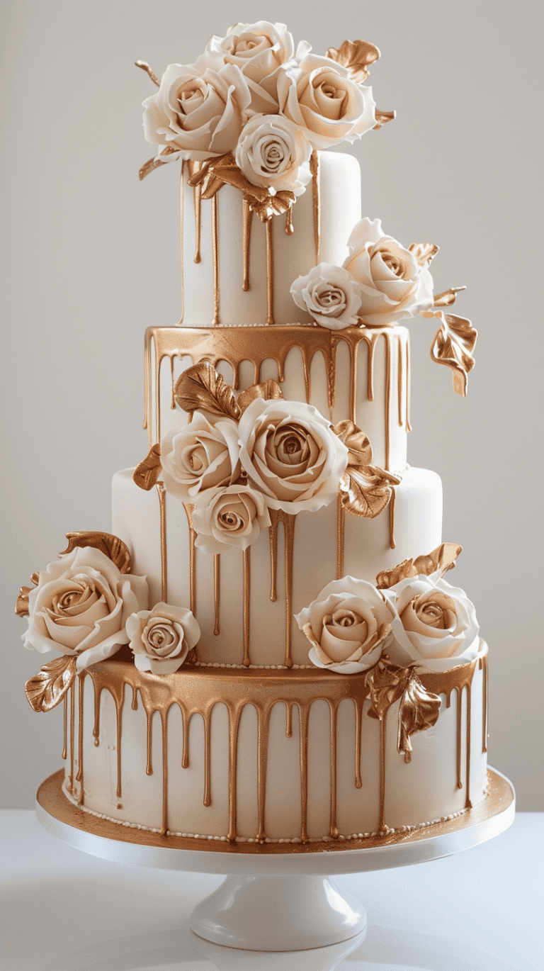 Modern Wedding Cake Designs: 35 Top Trends And Inspirations