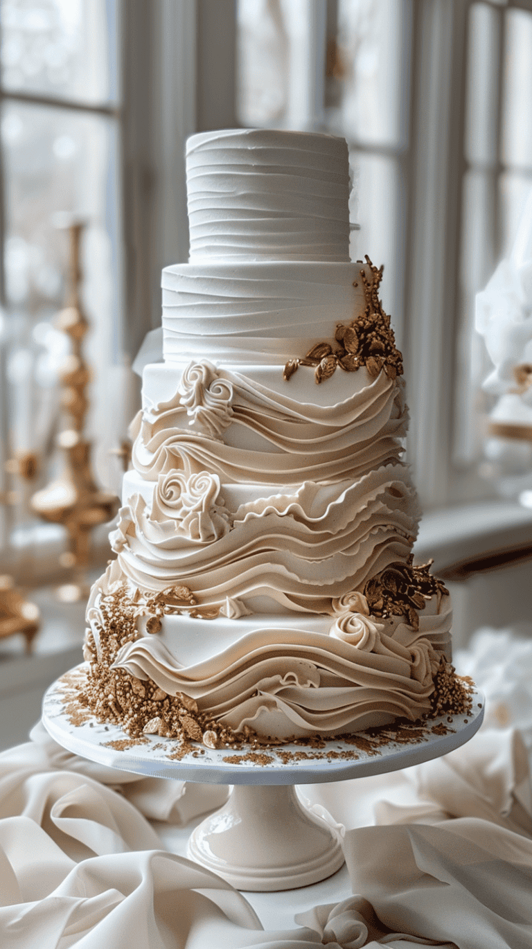 Modern Wedding Cake Designs: 35 Top Trends And Inspirations