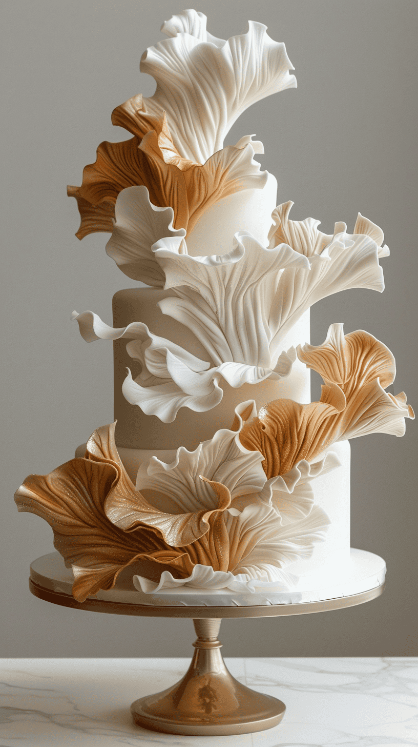 Modern Wedding Cake Designs: 35 Top Trends And Inspirations