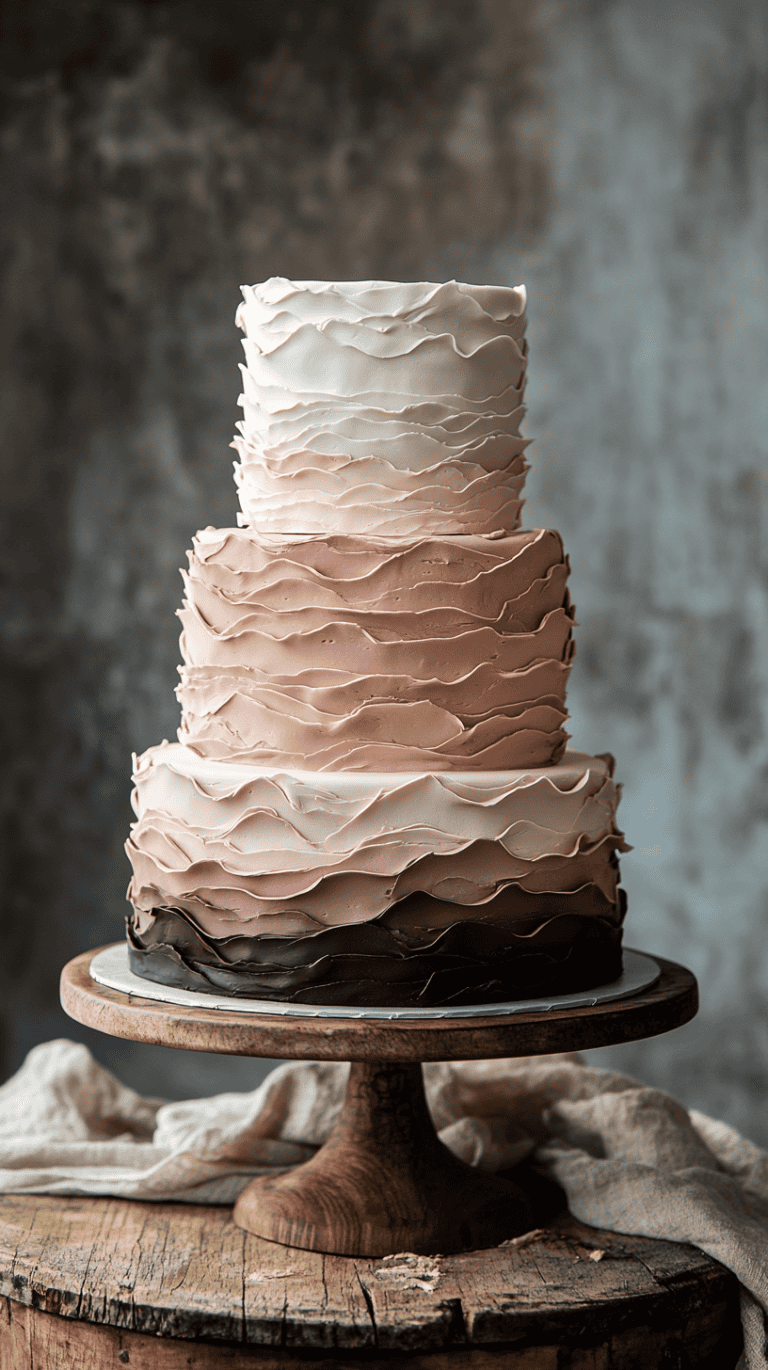 Rustic Wedding Cake Designs: 39 Elegant Ideas - cakevows.com