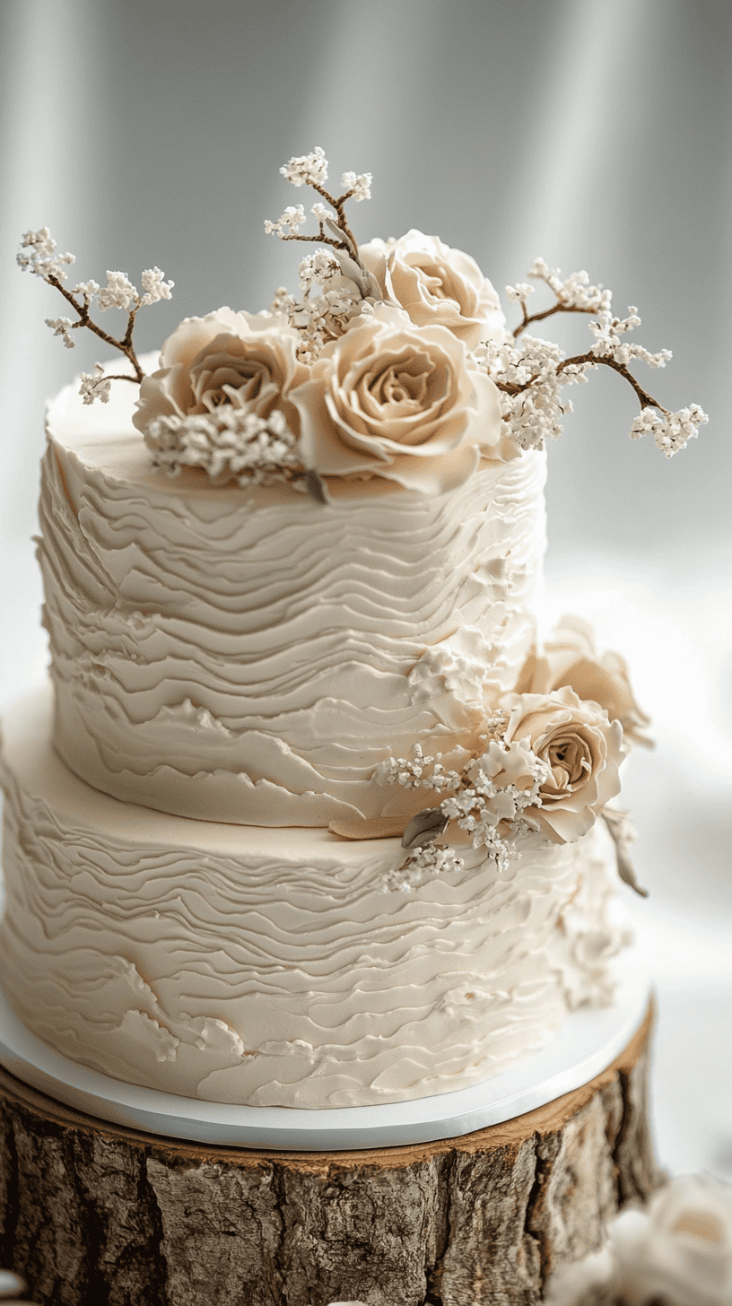 Rustic Wedding Cake Designs: 39 Elegant Ideas - cakevows.com