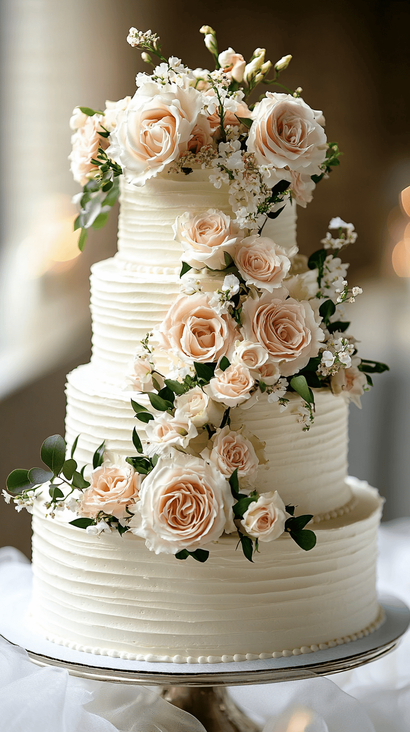 Classy 3-Tier Wedding Cake Designs in 2024 - cakevows.com