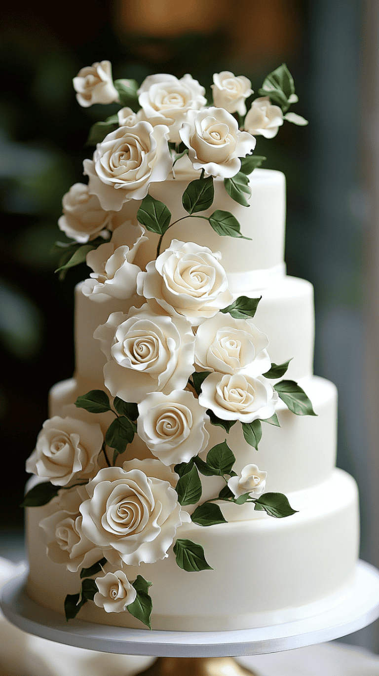 Classy 3-Tier Wedding Cake Designs in 2024 - cakevows.com