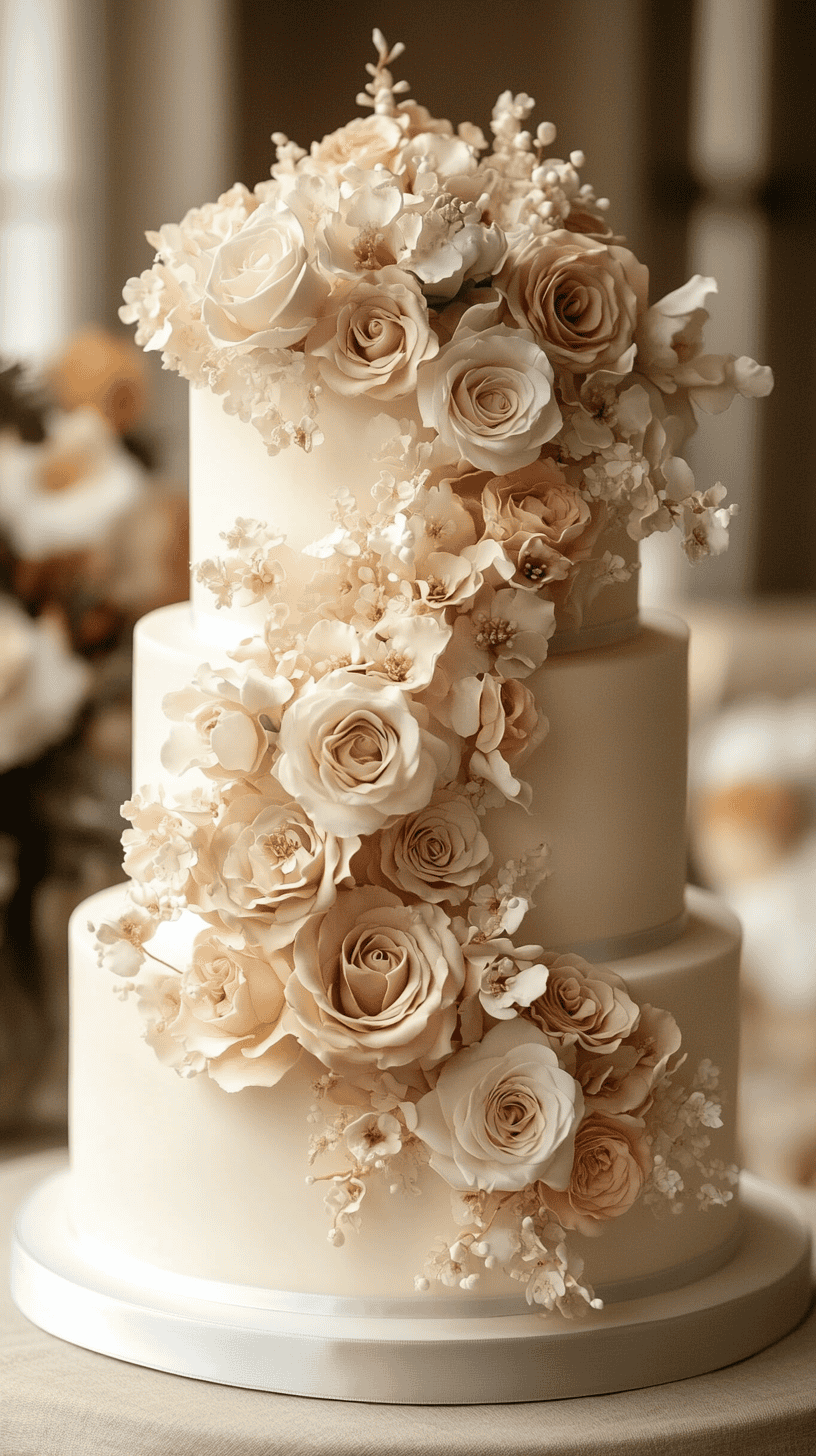 Classy 3-Tier Wedding Cake Designs in 2024 - cakevows.com
