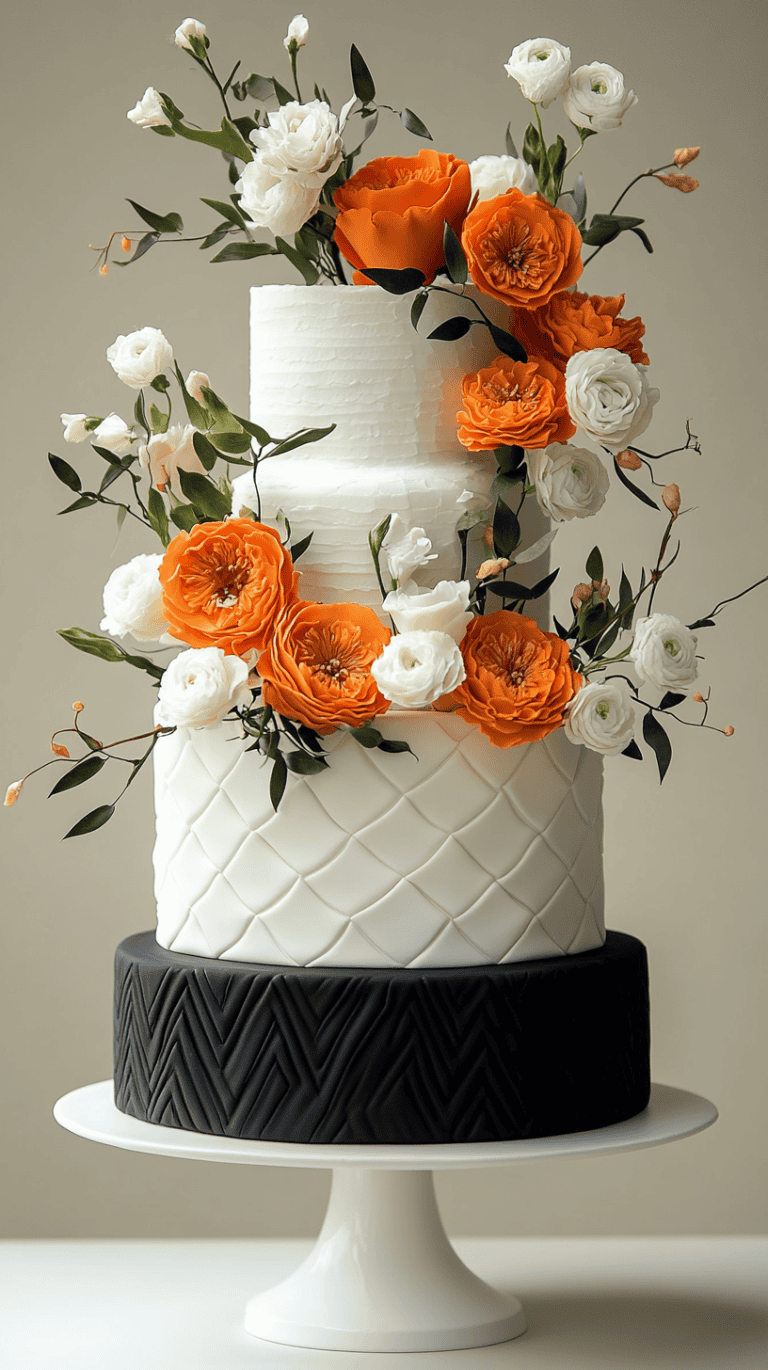 Classy 3-Tier Wedding Cake Designs in 2024 - cakevows.com