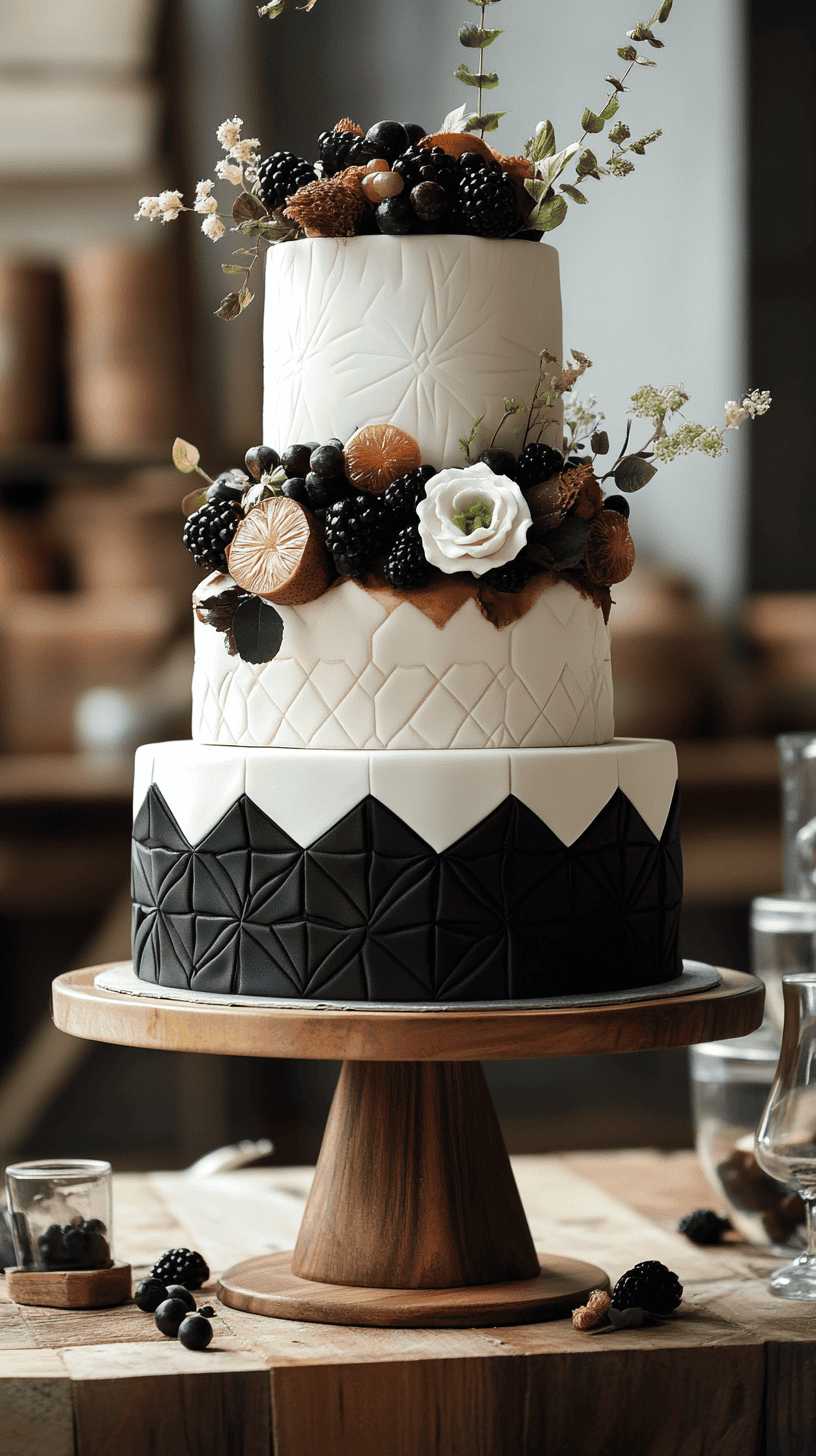 Classy 3-Tier Wedding Cake Designs in 2024 - cakevows.com