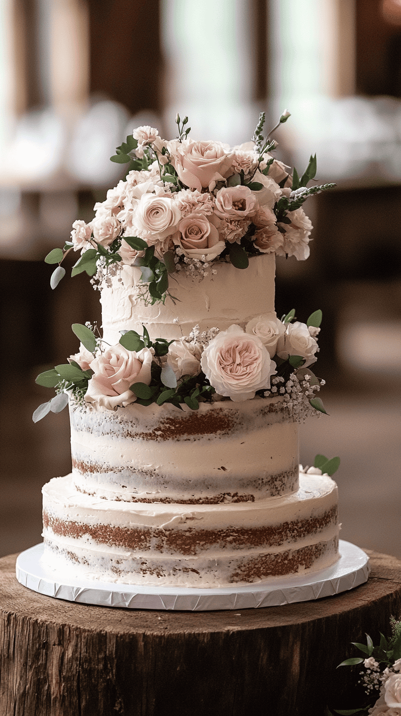 Classy 3-Tier Wedding Cake Designs in 2024 - cakevows.com