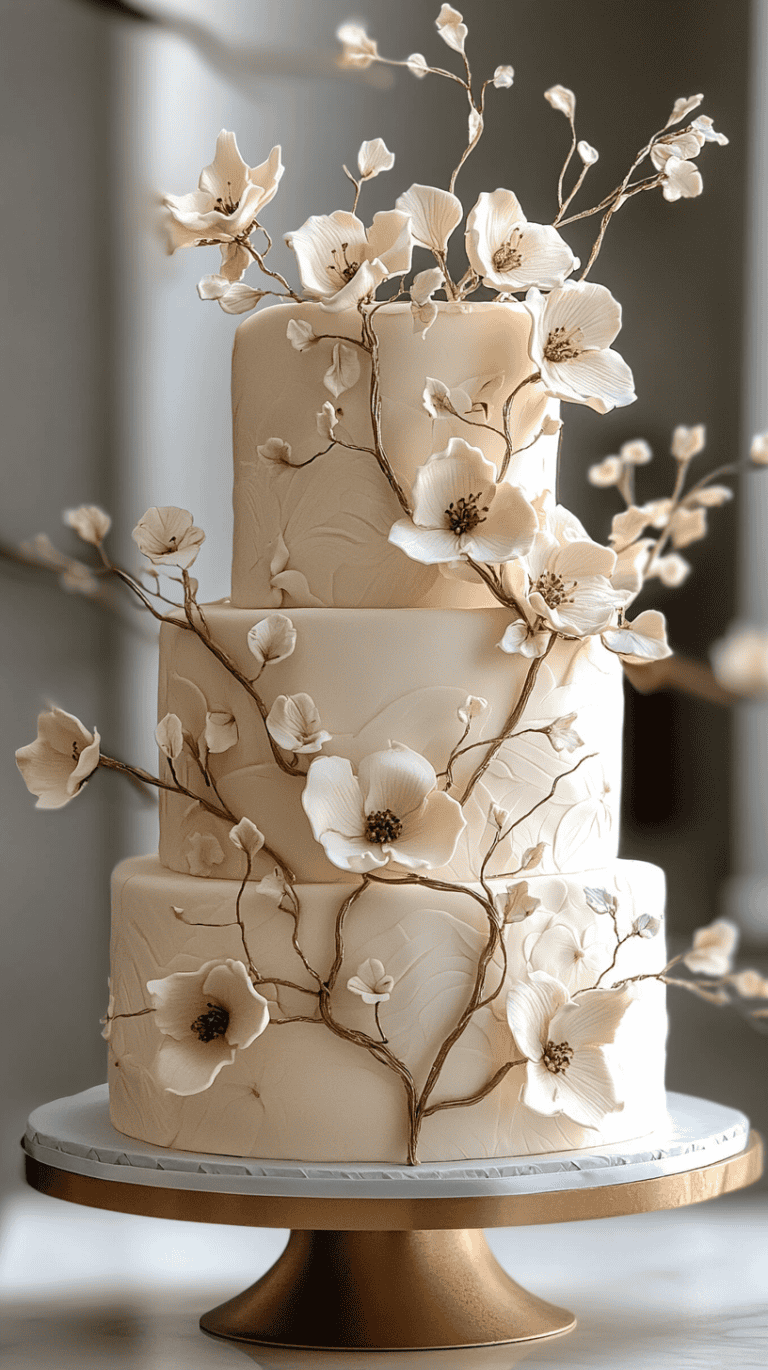 Classy 3-Tier Wedding Cake Designs in 2024 - cakevows.com