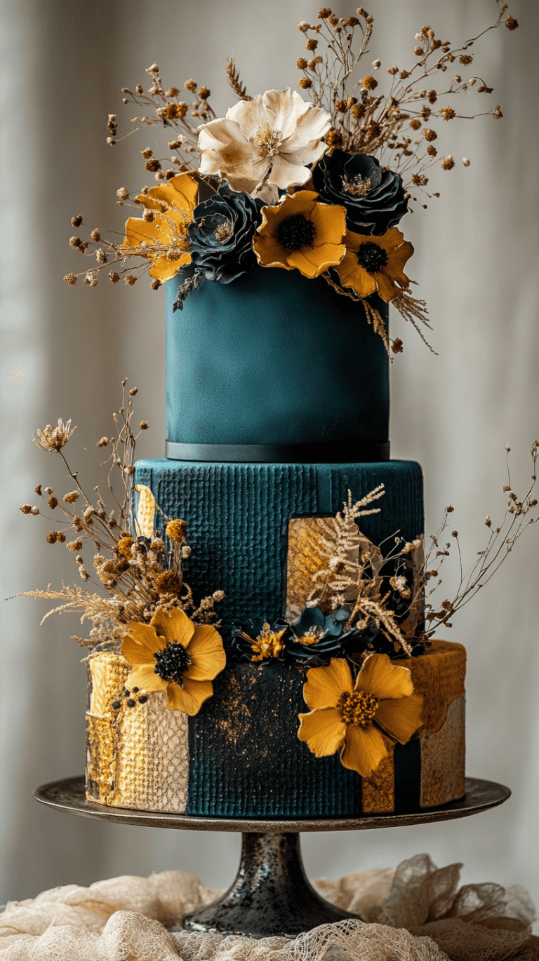 37 Boho Chic Wedding Cake Ideas For 2025 - cakevows.com