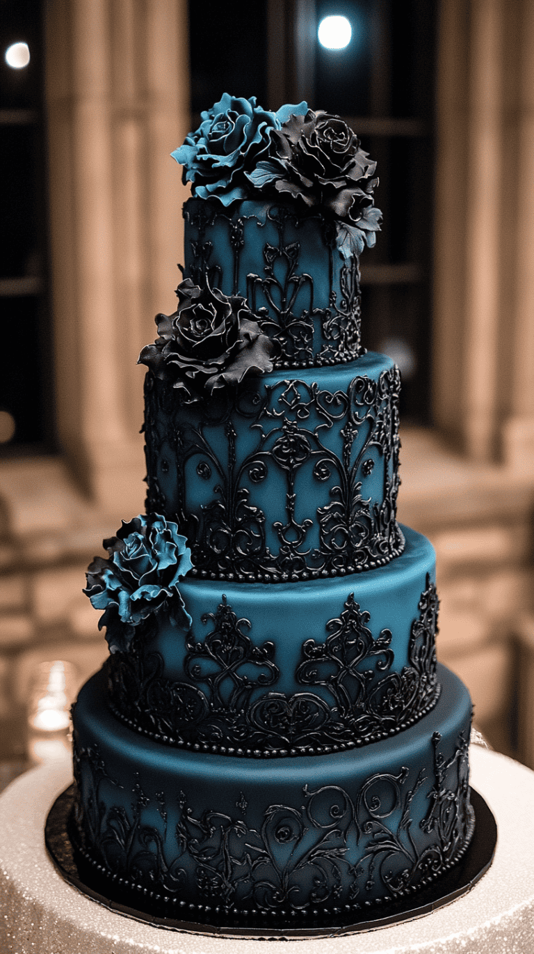 Gothic Wedding Cake Ideas in 2025: Darkly Stunning Designs