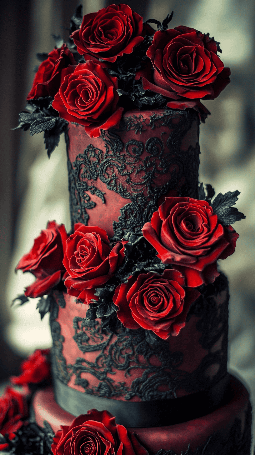Gothic Wedding Cake Ideas in 2025: Darkly Stunning Designs
