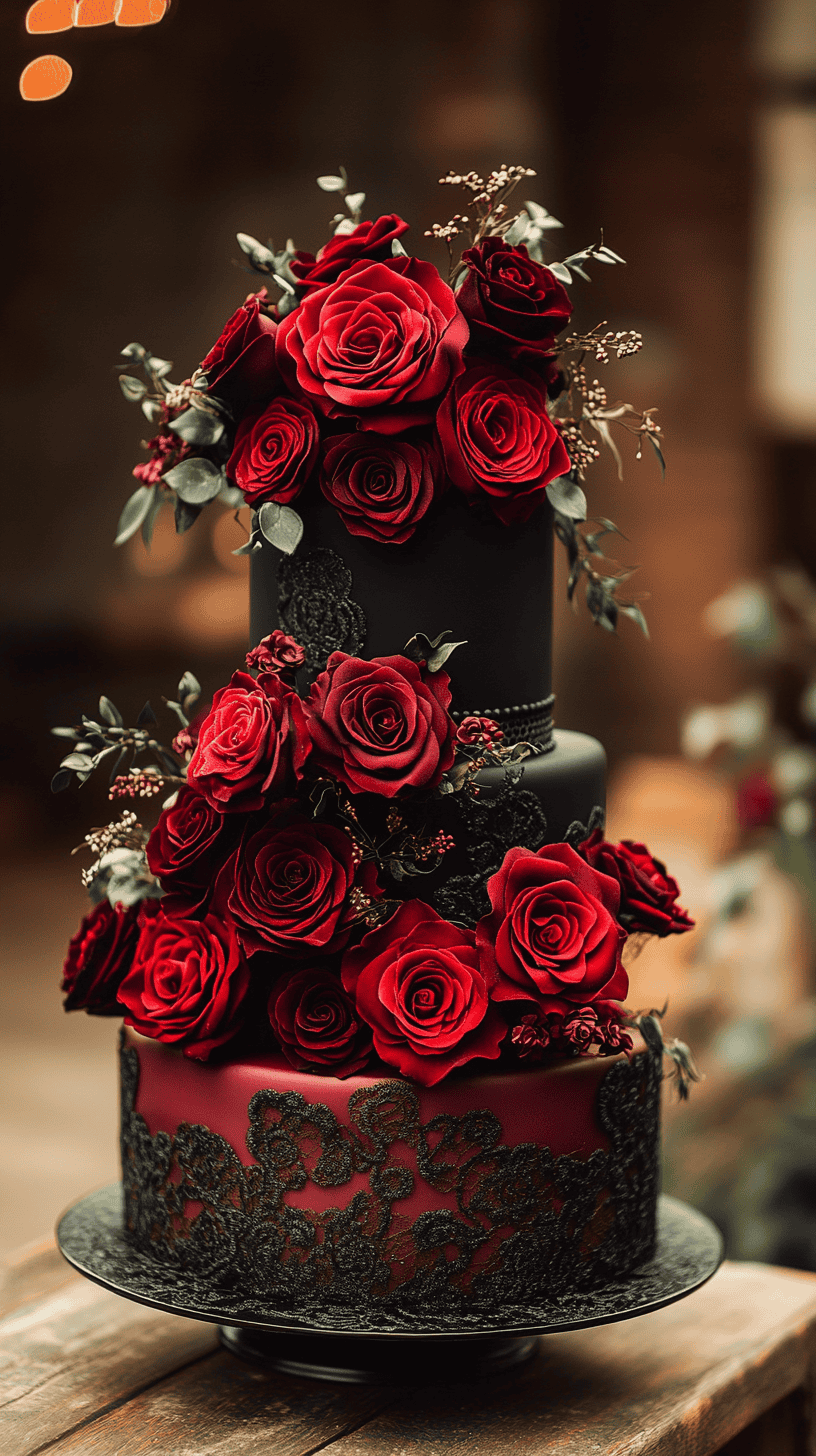 Gothic Wedding Cake Ideas in 2025: Darkly Stunning Designs