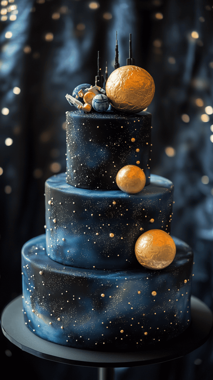 57 Star Wars Wedding Cake Ideas - For A Galactic Celebration in 2025