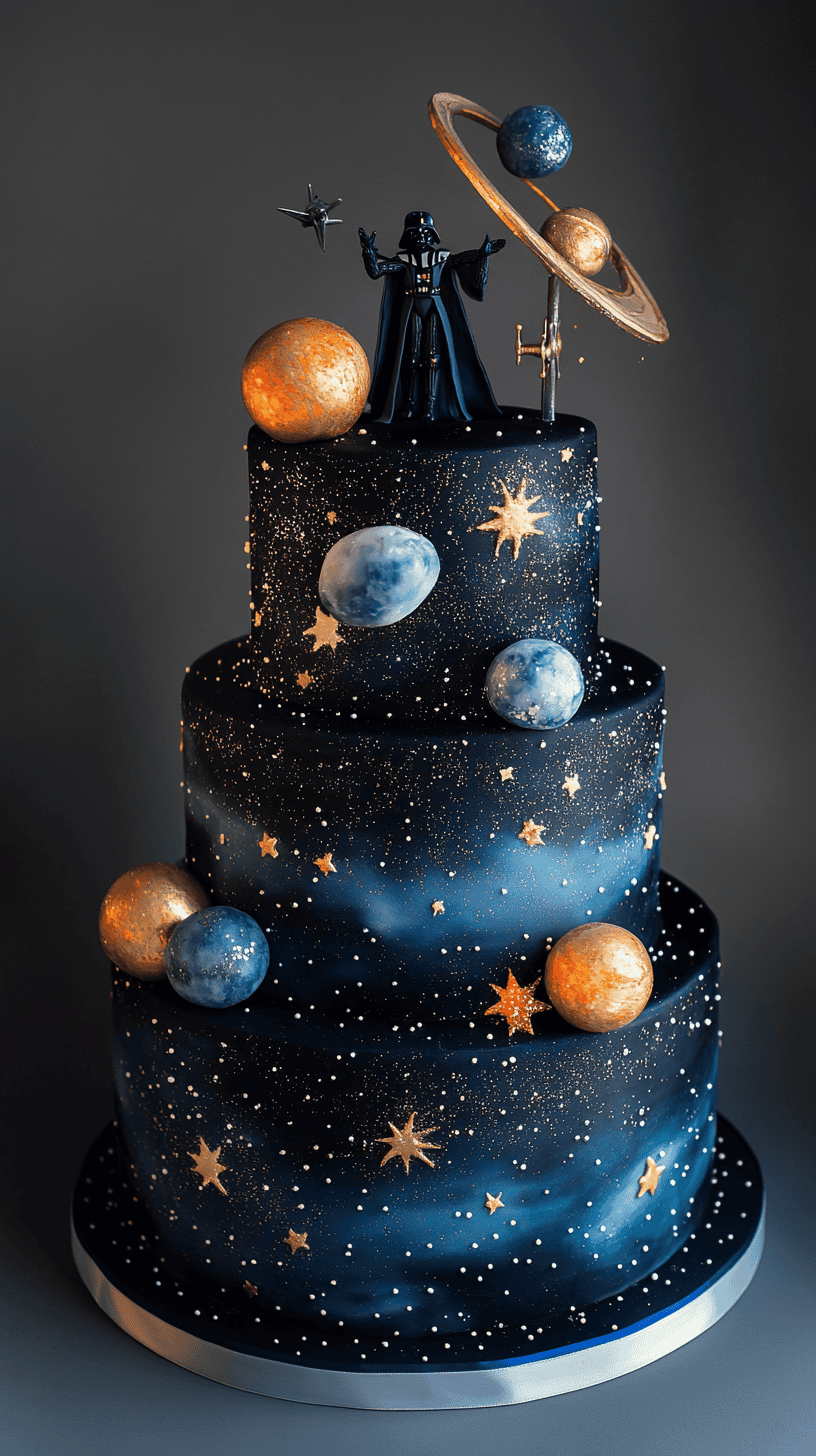 57 Star Wars Wedding Cake Ideas - For A Galactic Celebration in 2025