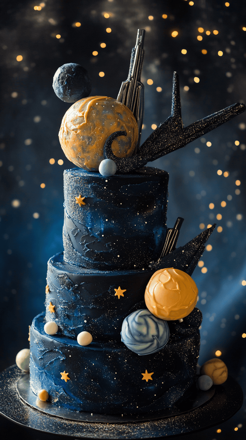 57 Star Wars Wedding Cake Ideas - For A Galactic Celebration in 2025