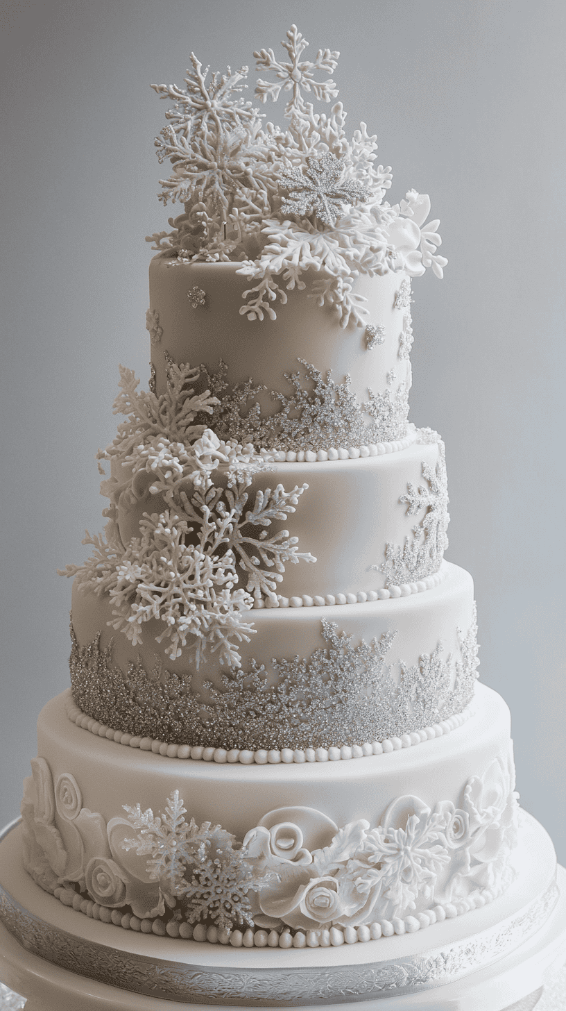 67 Winter Wedding Cake Ideas: Cozy and Elegant Designs