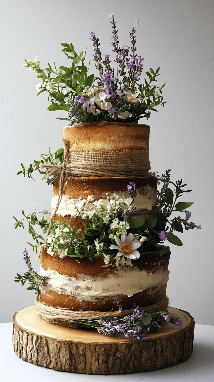 Nature Inspired Wedding Cake Designs: Elegant Elements for Unique Weddings