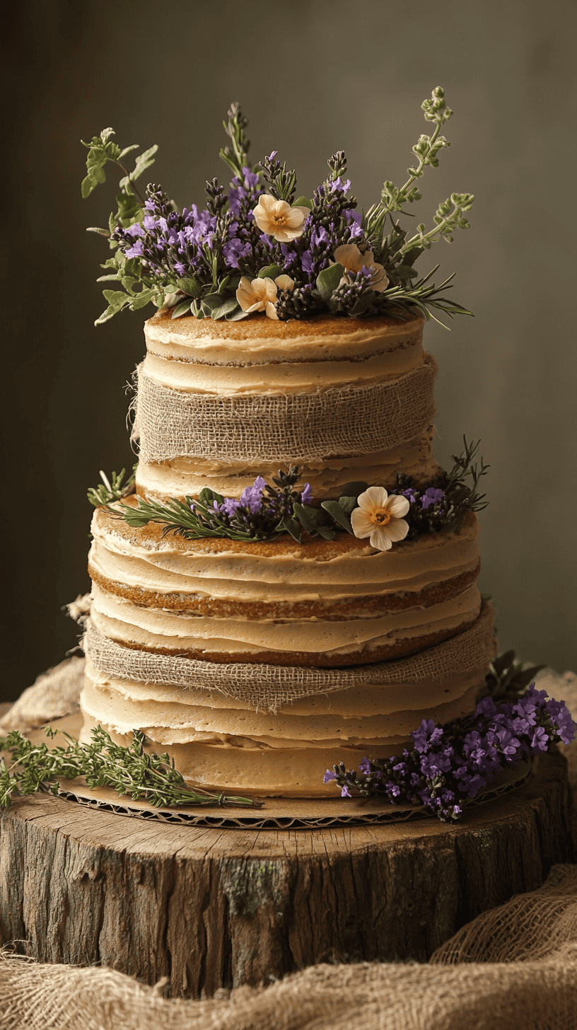 Nature Inspired Wedding Cake Designs: Elegant Elements for Unique Weddings