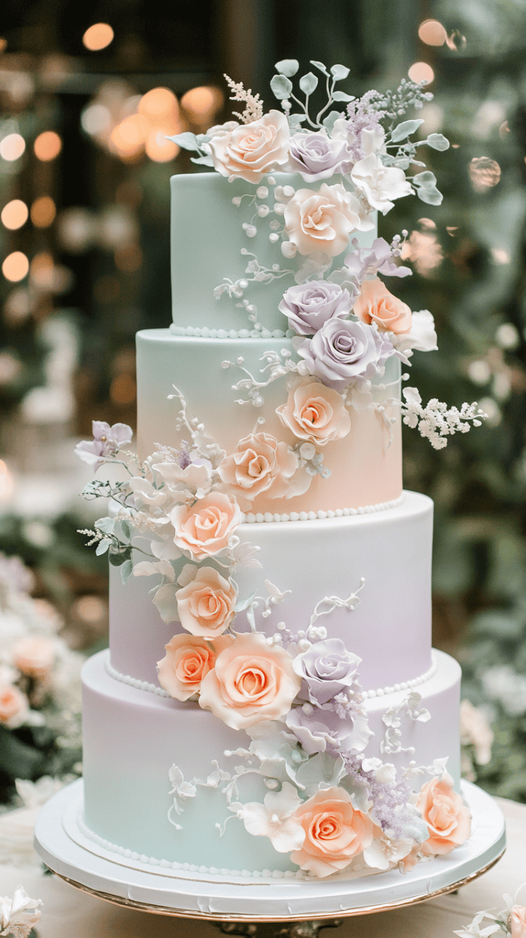 Best Ombre Wedding Cake Ideas: 54 Stunning Designs