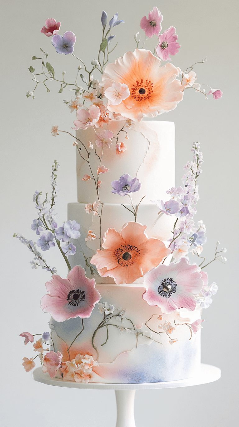 Nature Inspired Wedding Cake Designs: Elegant Elements for Unique Weddings
