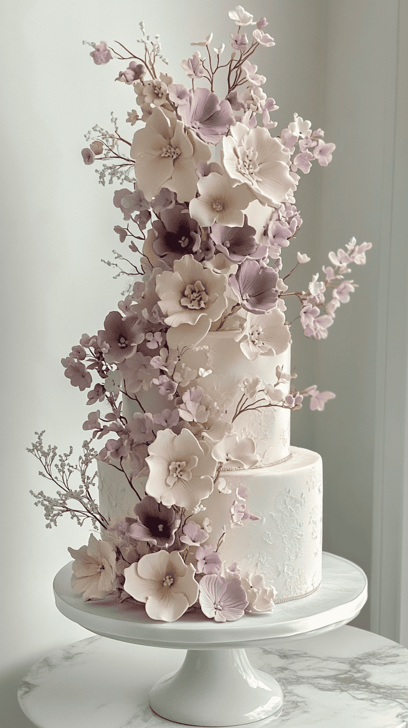 Nature Inspired Wedding Cake Designs: Elegant Elements for Unique Weddings