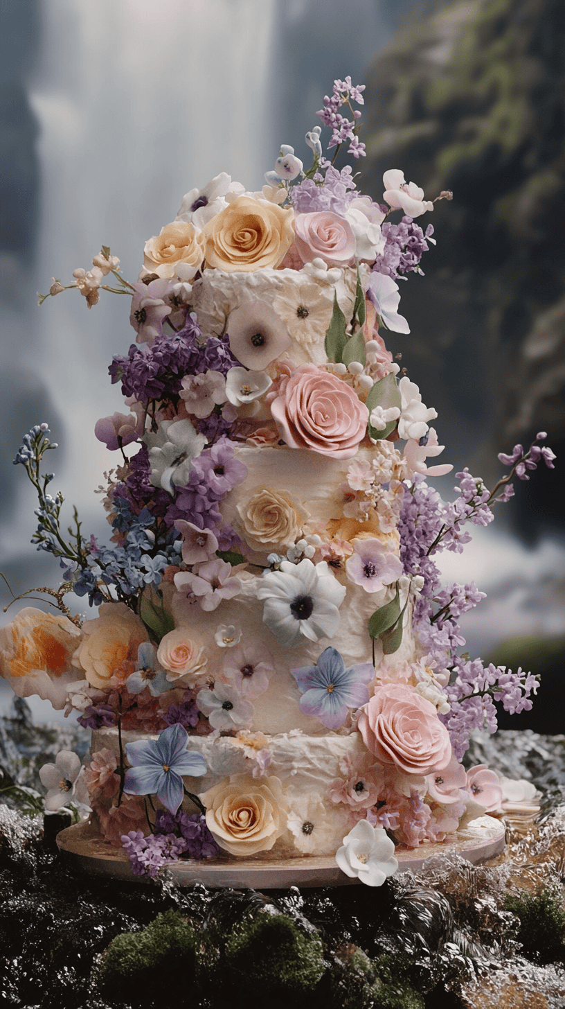 Nature Inspired Wedding Cake Designs: Elegant Elements for Unique Weddings