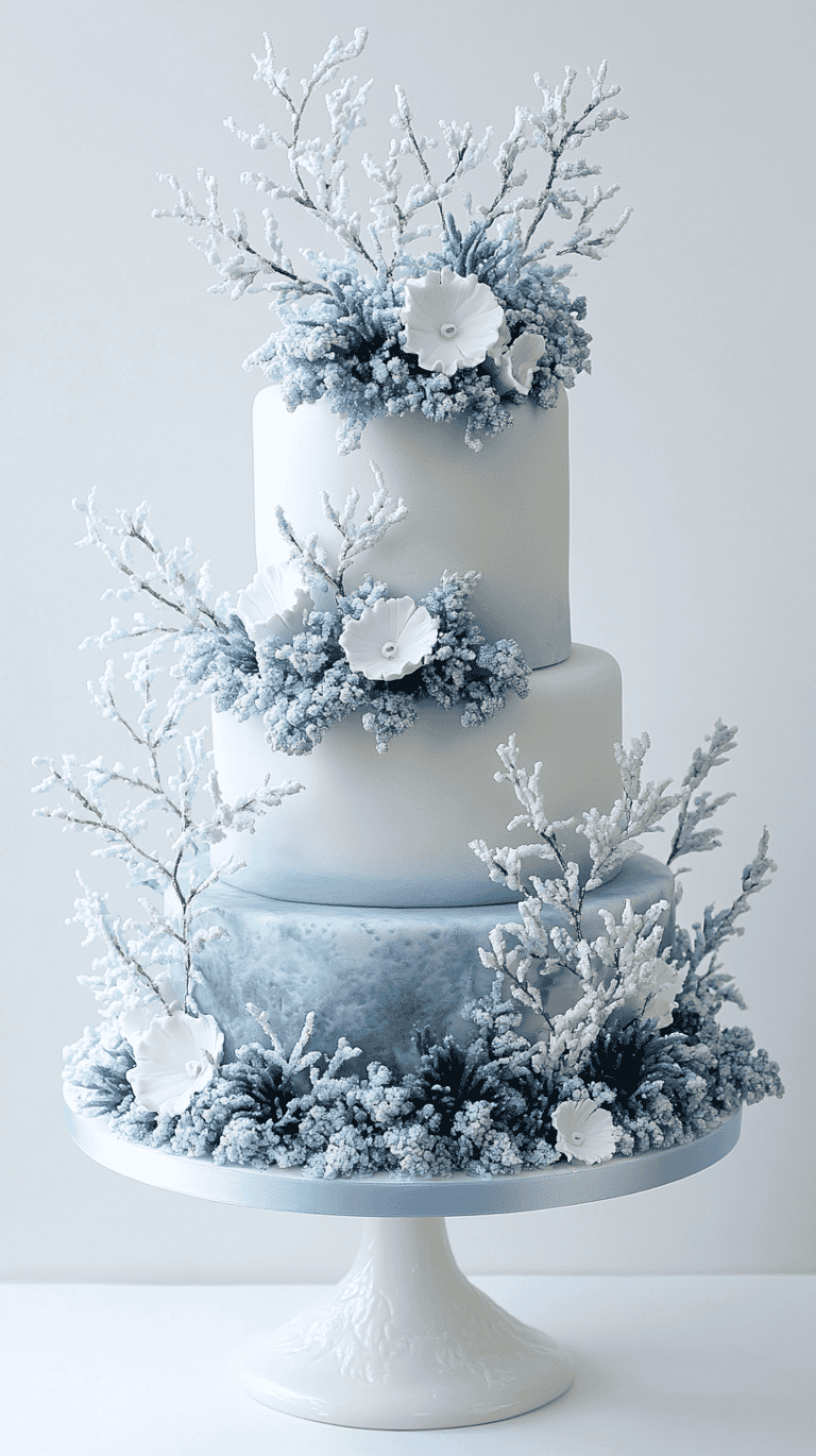 67 Winter Wedding Cake Ideas: Cozy and Elegant Designs