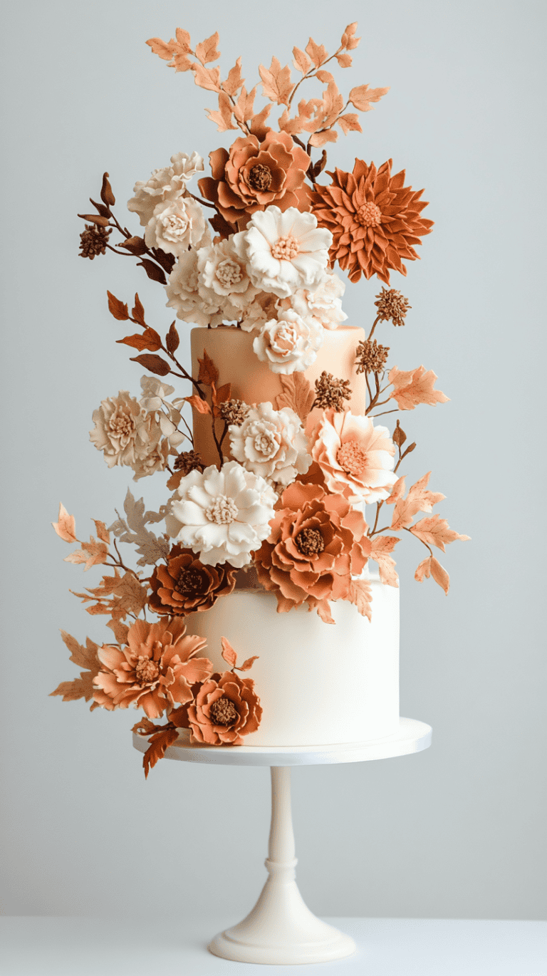 Fall Wedding Cake Ideas: Unique Designs and Seasonal Flavors