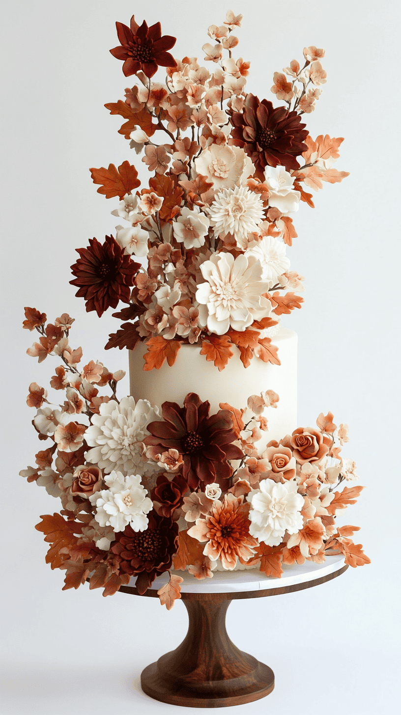 Fall Wedding Cake Ideas: Unique Designs and Seasonal Flavors