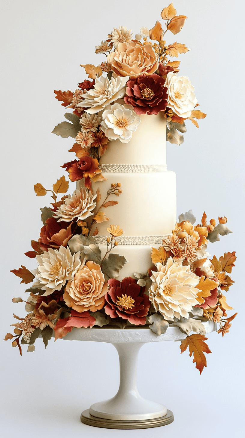 Fall Wedding Cake Ideas: Unique Designs and Seasonal Flavors
