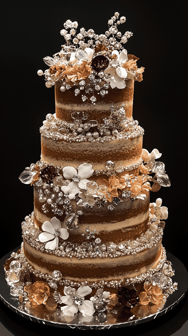Diamond Wedding Cake Ideas: Stunning Designs for Your Big Day