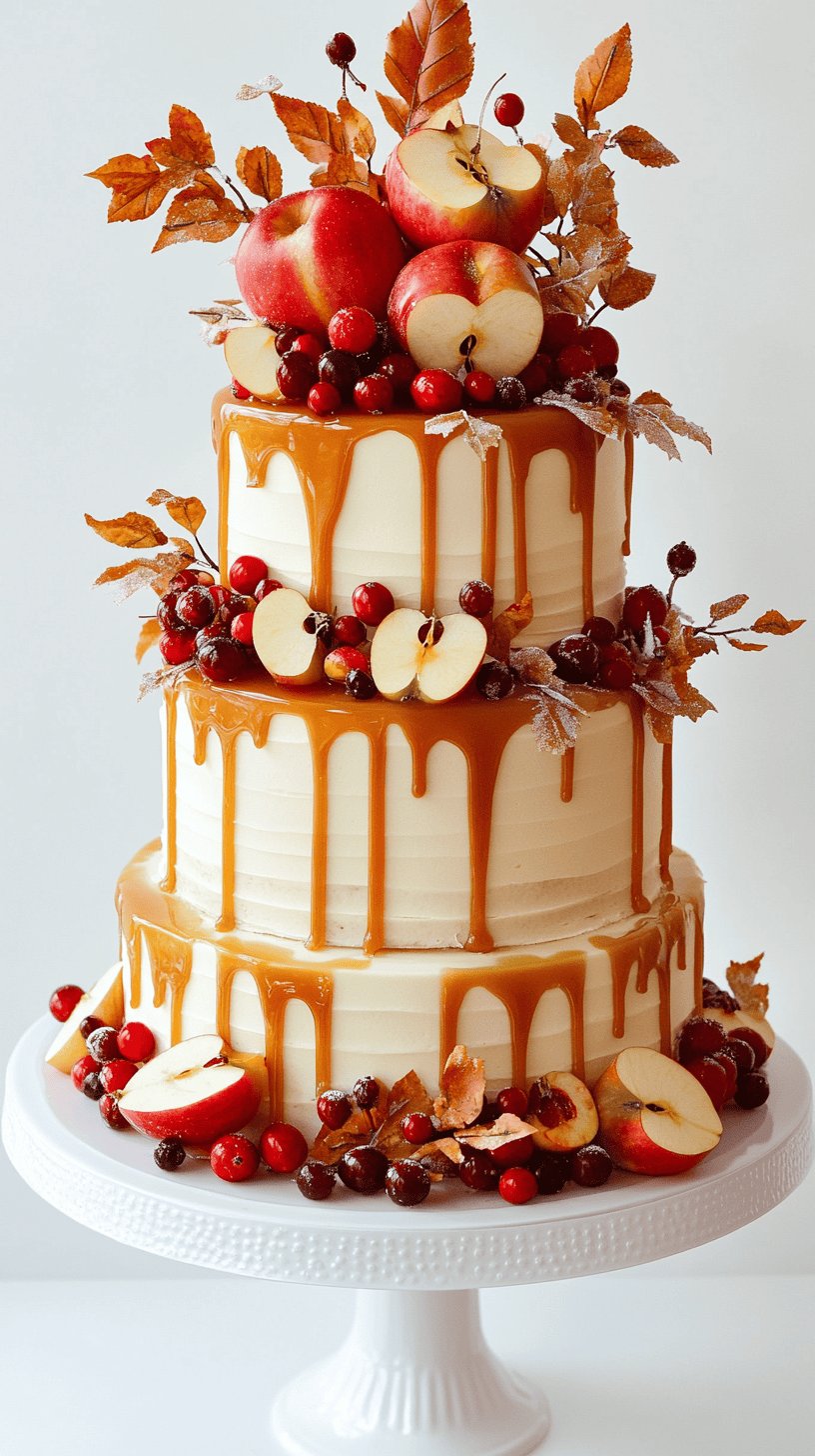 Fall Wedding Cake Ideas: Unique Designs and Seasonal Flavors