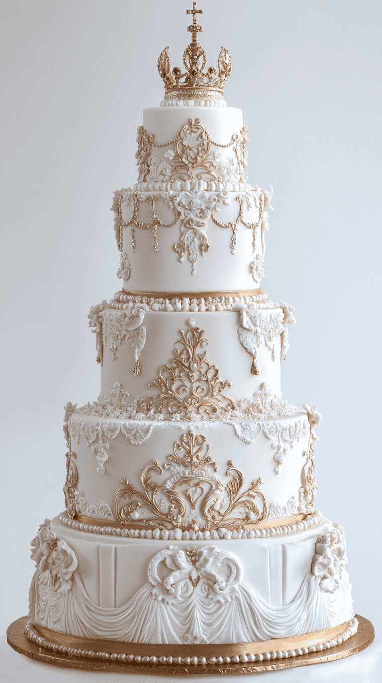Royal Wedding Cake Ideas: 37 Designs for a Regal Celebration
