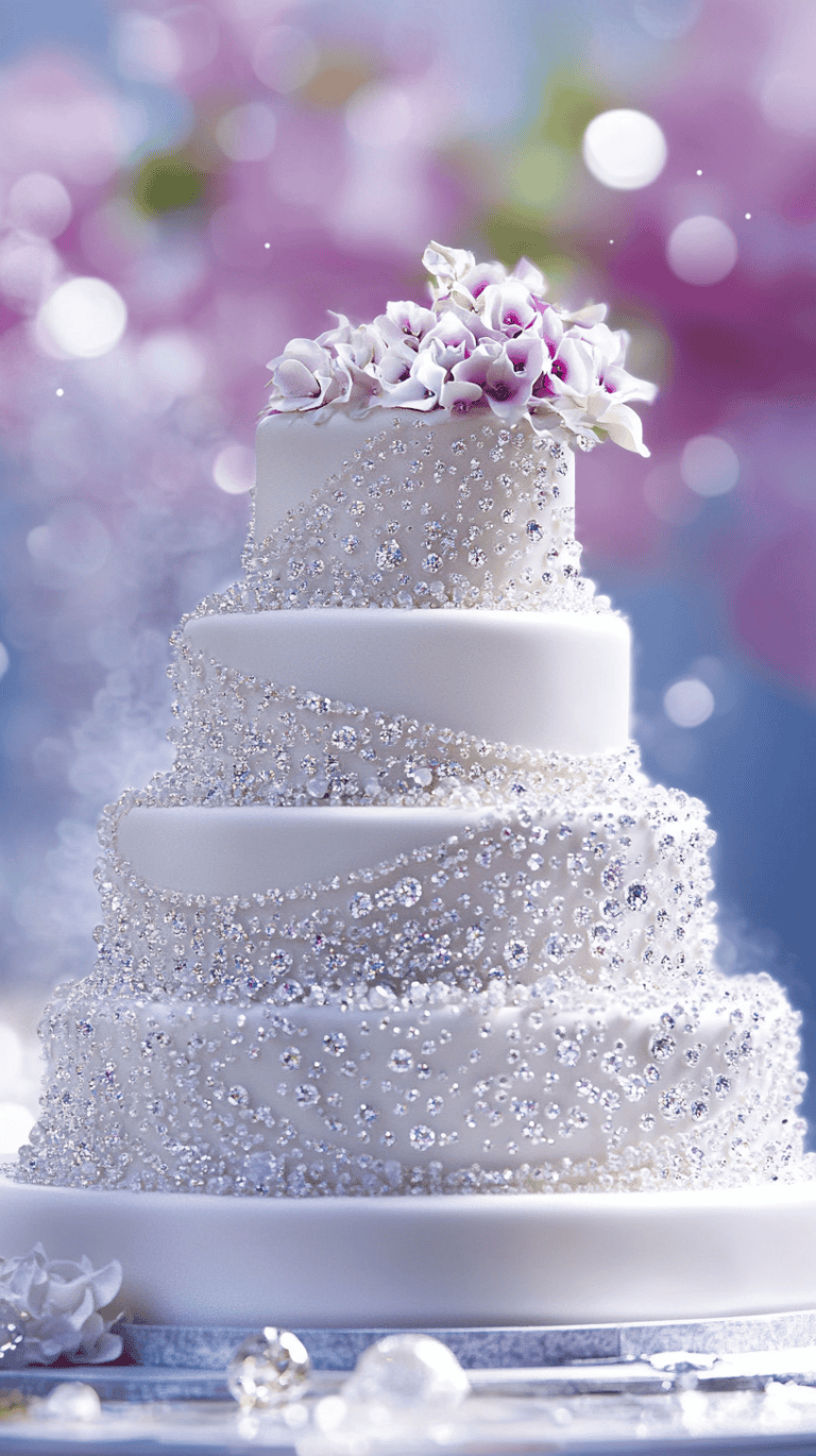 Diamond Wedding Cake Ideas: Stunning Designs for Your Big Day