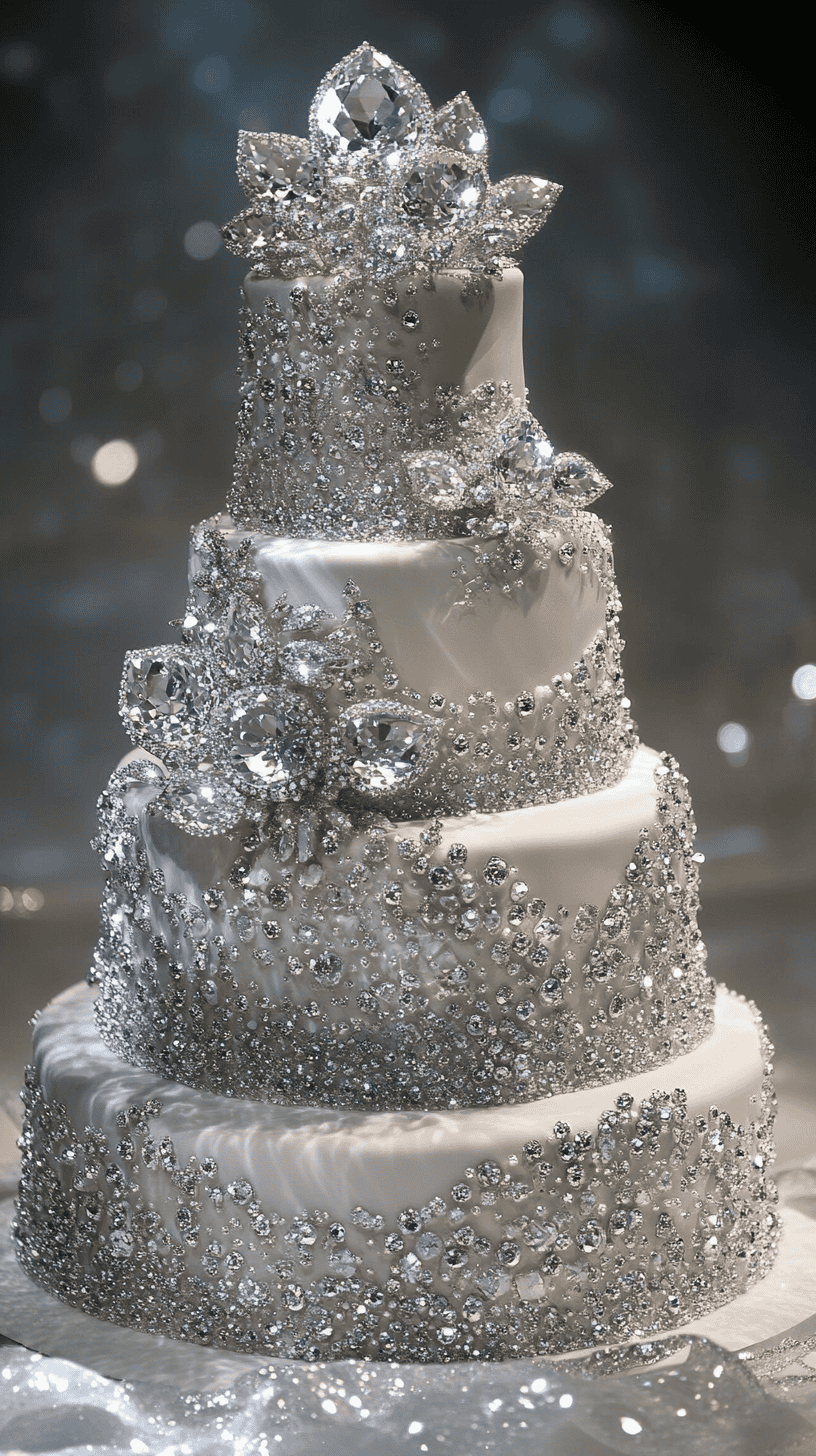 Diamond Wedding Cake Ideas: Stunning Designs for Your Big Day