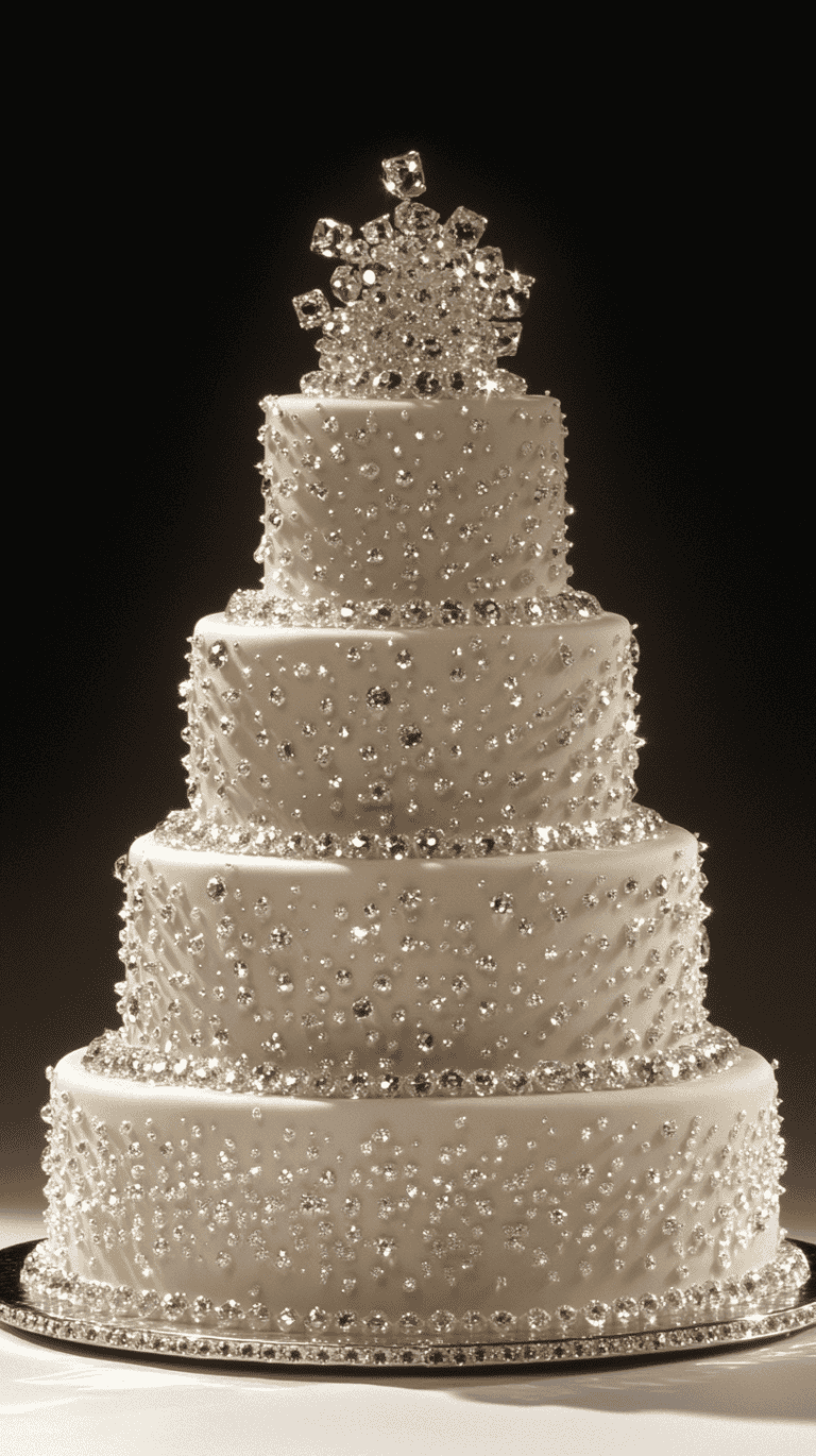 Diamond Wedding Cake Ideas: Stunning Designs for Your Big Day