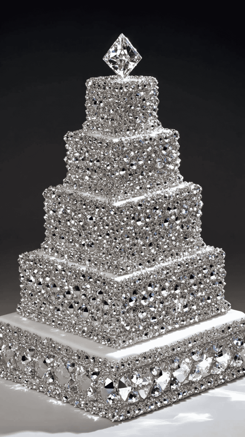 Diamond Wedding Cake Ideas: Stunning Designs for Your Big Day