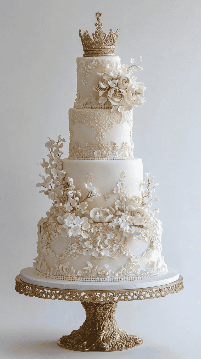 Royal Wedding Cake Ideas: 37 Designs for a Regal Celebration