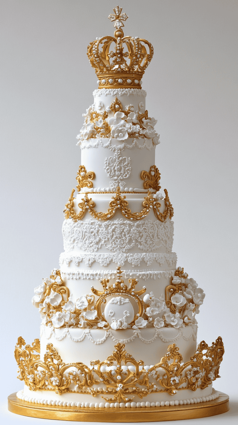 Royal Wedding Cake Ideas: 37 Designs for a Regal Celebration