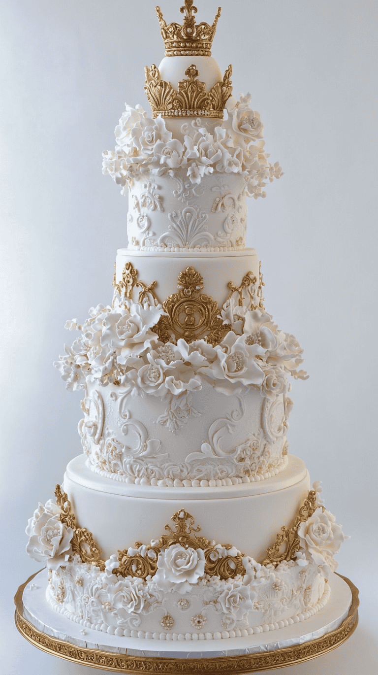 Royal Wedding Cake Ideas: 37 Designs for a Regal Celebration