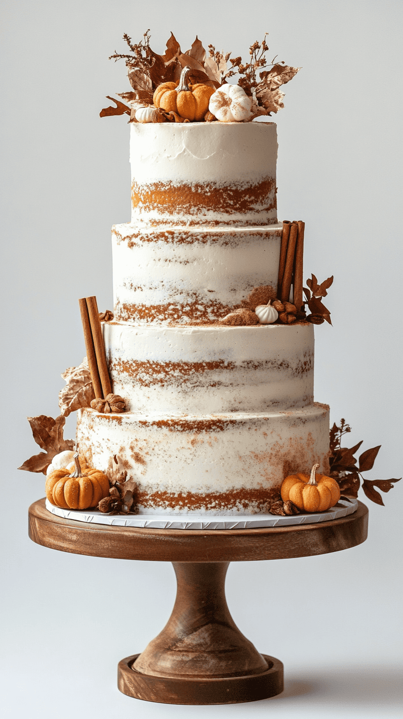 Fall Wedding Cake Ideas: Unique Designs and Seasonal Flavors