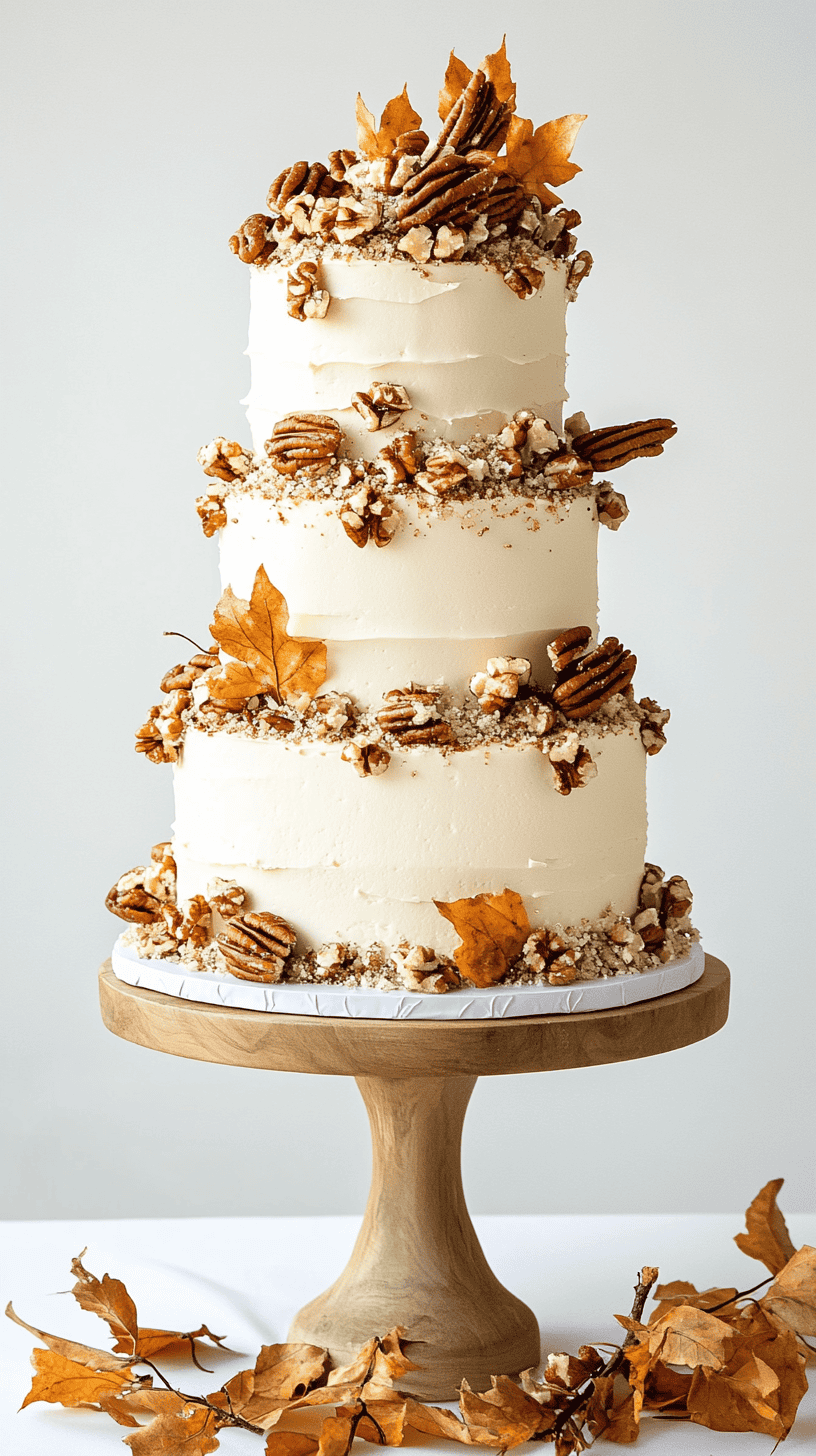 Fall Wedding Cake Ideas: Unique Designs and Seasonal Flavors