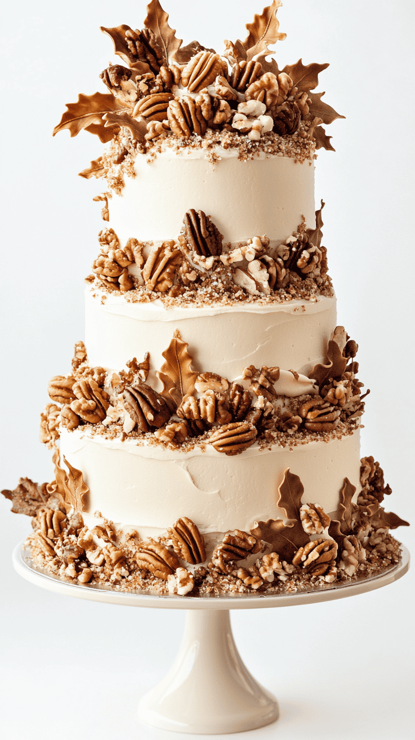 Fall Wedding Cake Ideas: Unique Designs and Seasonal Flavors