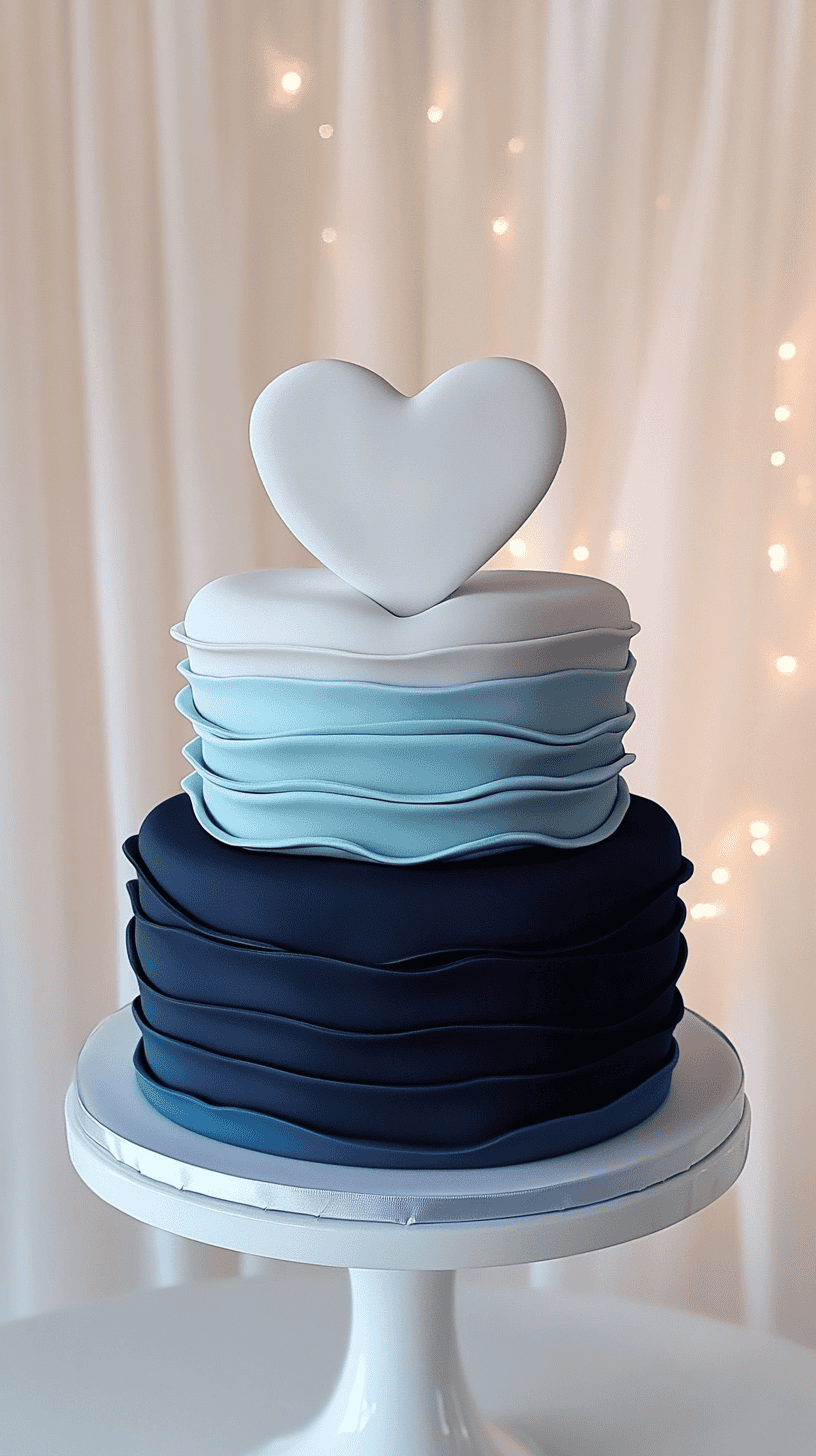 65 Heart-Shaped Wedding Cakes: Romantic Designs for Every Theme